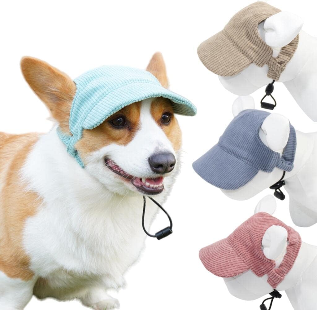 Amazon | ペットキャップ 犬 帽子 耳の穴あり ドッグハット 犬日よけ帽子 おしゃれ 通気 野球帽 日焼け防止 紫外線対策 アウトドア ...