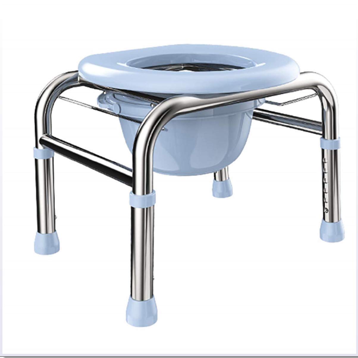 Buy AIfupyi Toilet Chair Commode Chair Adjustable Height Potty Chair ...