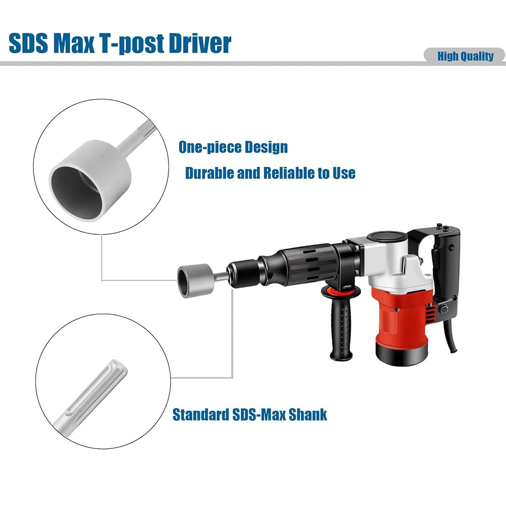 Sds T Post Driver Bit SDS Max T-Post Driver Bit - 3 Inch Diameter For ...