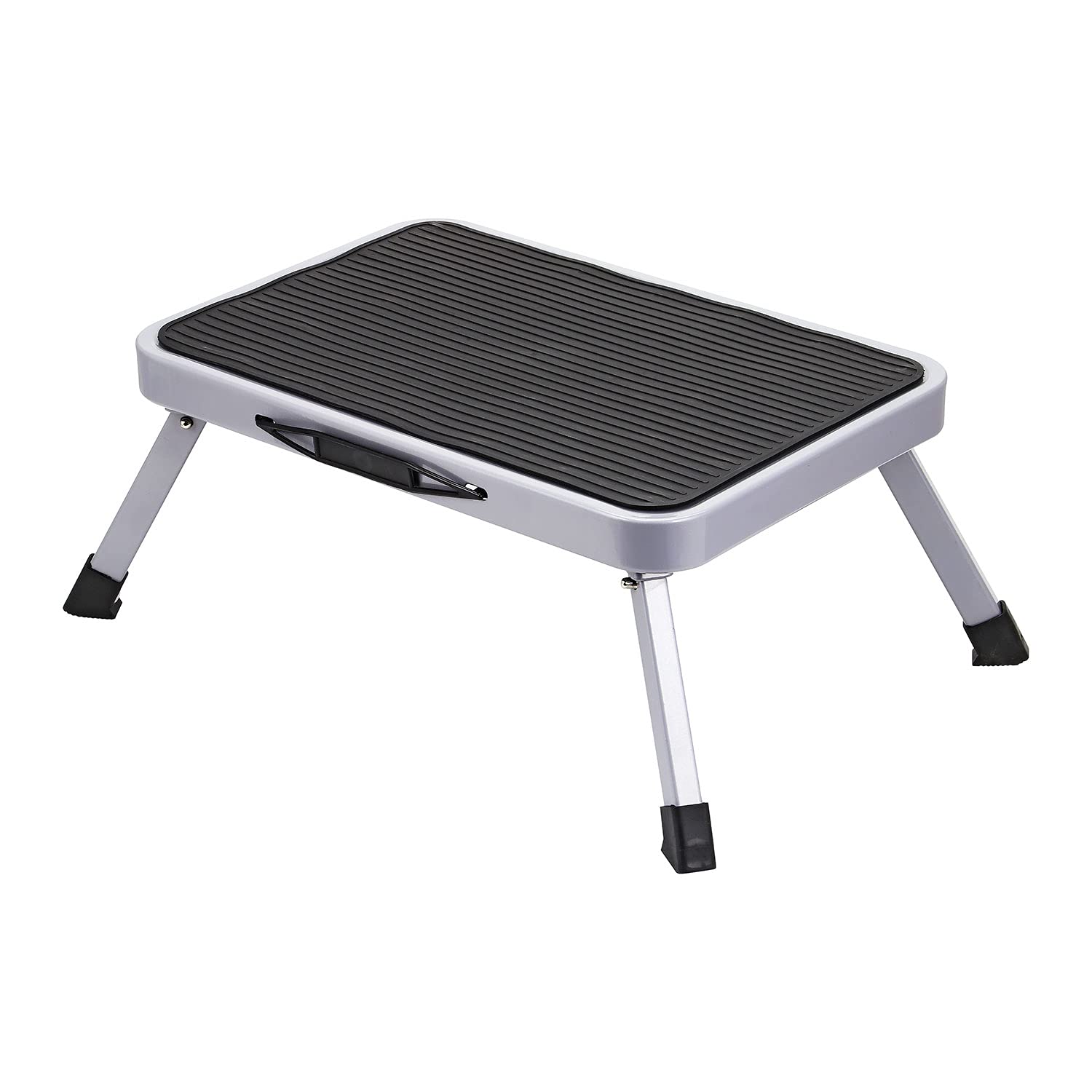 Taylor & Brown Folding Step Stool Portable Lightweight Steel Step ...