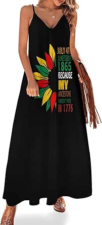 SDERDZSE Women's Summer Dresses Juneteenth African American ...