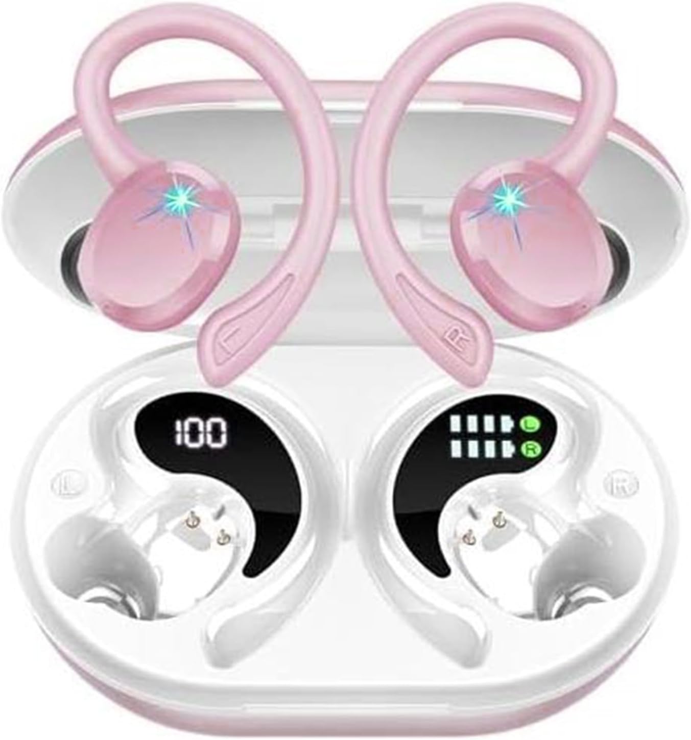 Amazon.com: Wireless Earbuds Bluetooth Headphones Sport, Bluetooth ...