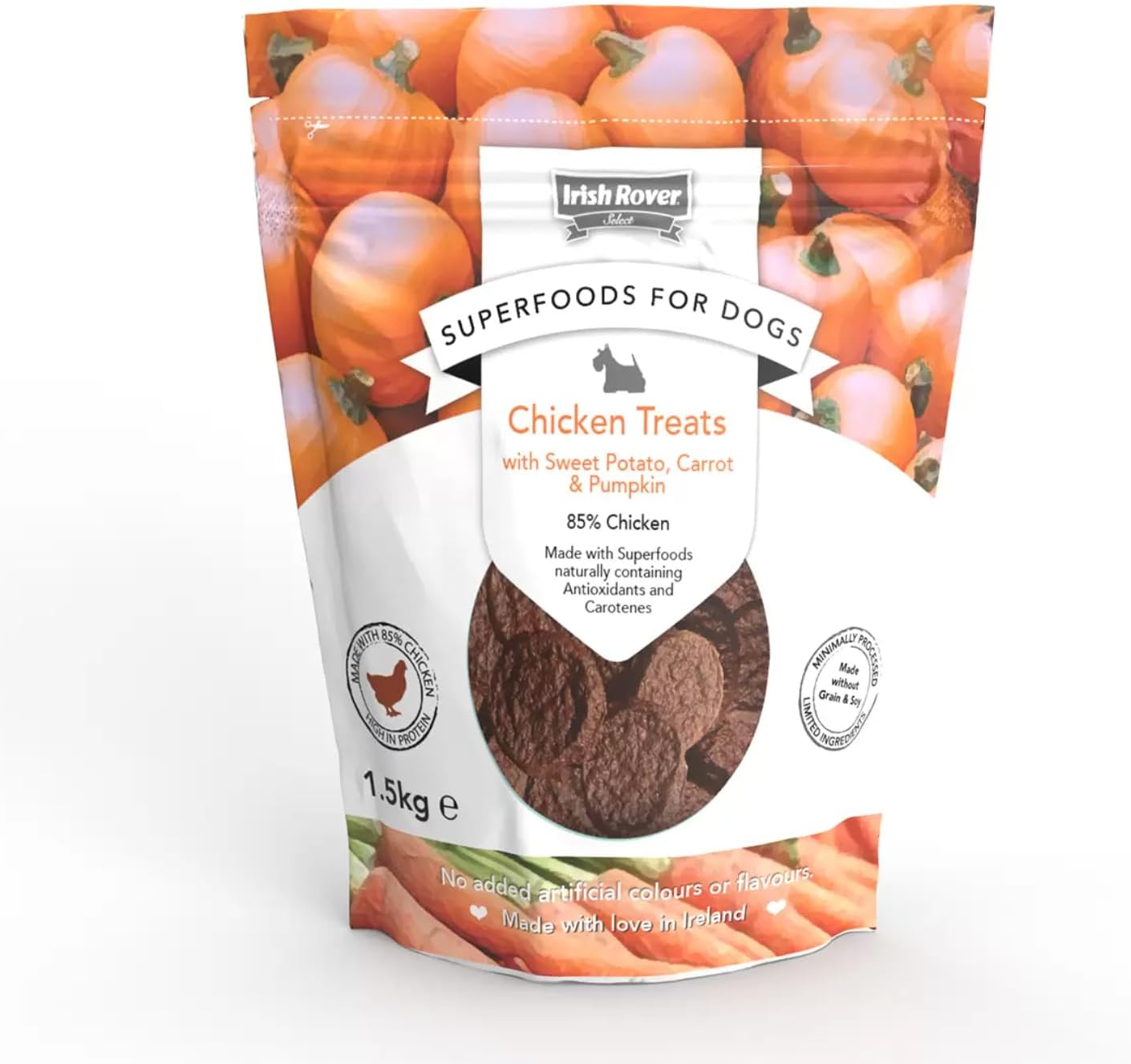 Irish Rover Superfoods for Dogs, 1.5kg in Chicken with Sweet Potato ...