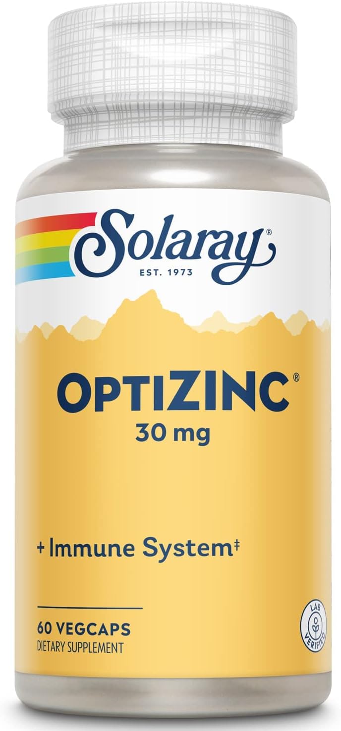 Solaray OptiZinc, 30mg, 60 Capsules – BigaMart