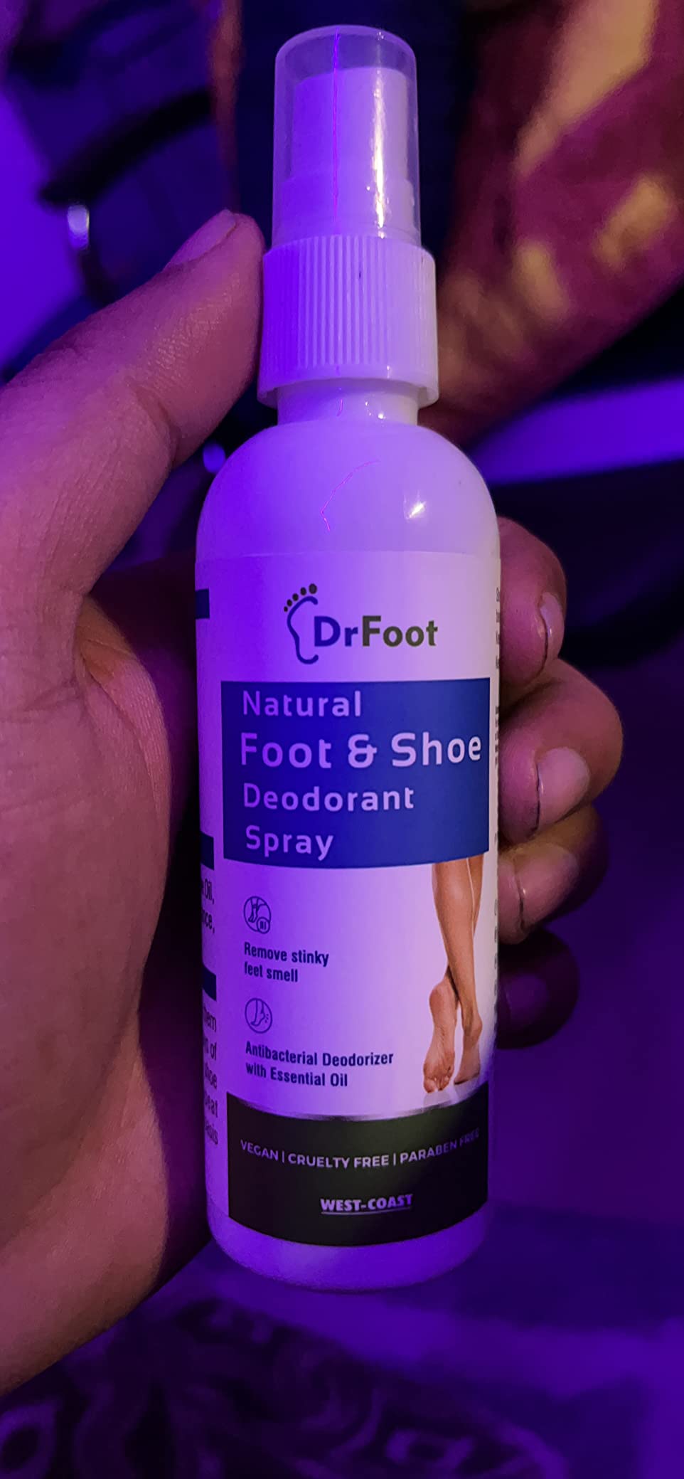Dr Foot|Natural Foot&Shoe Unisex Deodorant Spray|Sanitizer Spray|Foot ...