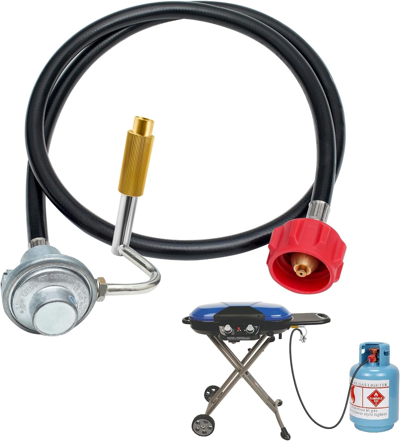 Amazon.com: Essential supply Propane Tank 1-3/4" Acme Fill Valve Cap ...