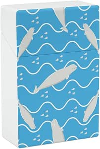 Amazon.com: Beluga Dolphin Cigarette Case Flip Open Waterproof ...