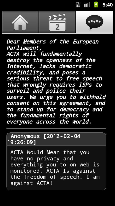 STOP ACTA - App on Amazon Appstore