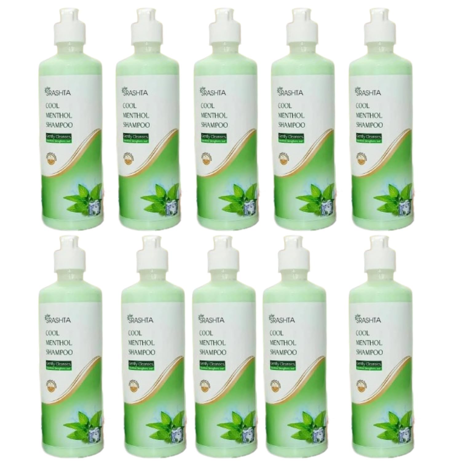 Buy Srashta Pure Natural Cool Menthol Shampoo with Refreshing Anti ...