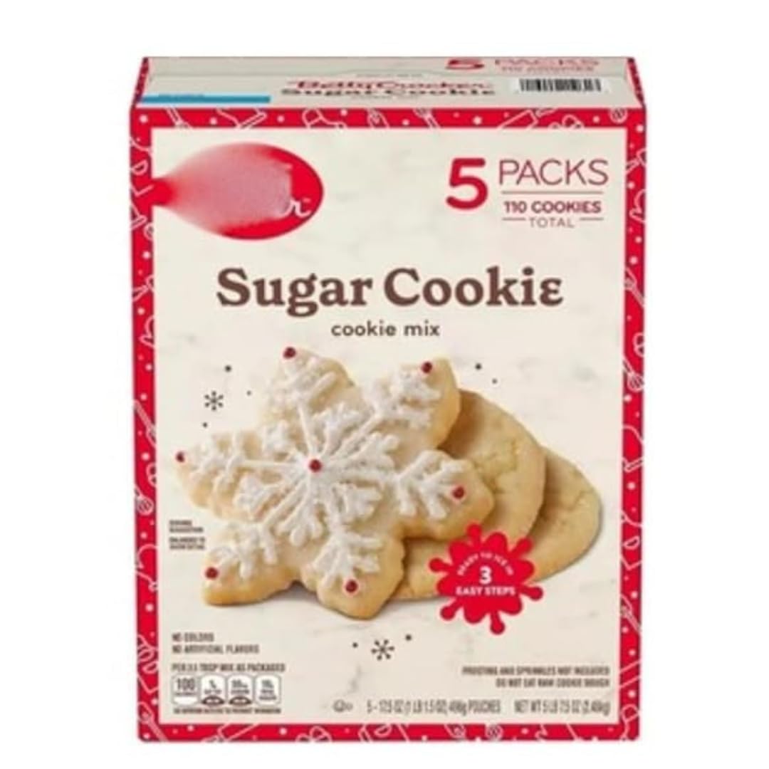 Amazon.com : Holiday Sugar Cookie Mix, 17.5 oz, Pack of 5 - Perfect for ...