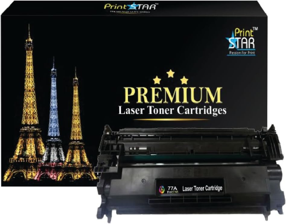 Print Star 77A / CF277A Toner Cartridge with Chip Compatible with HP ...