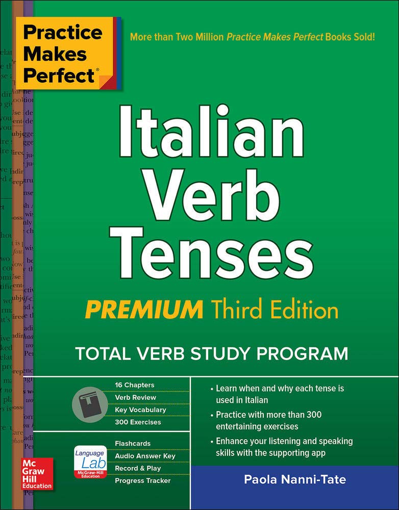 Buy Practice Makes Perfect: Italian Verb Tenses, Premi Online at ...