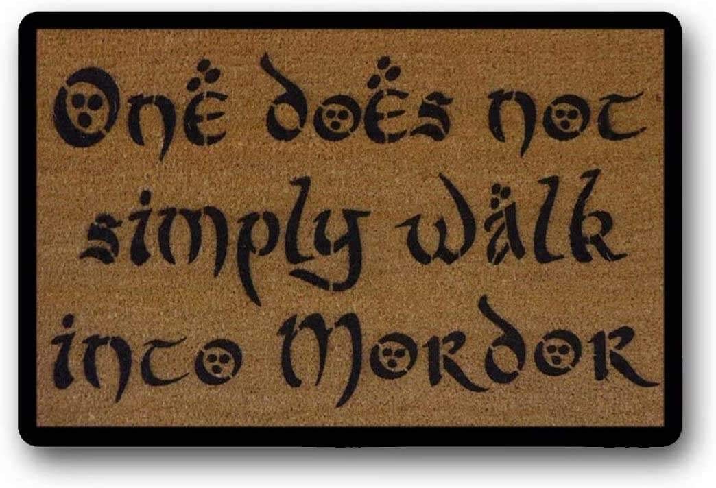 Boromir One Does Not Simply Walk Into Mordor