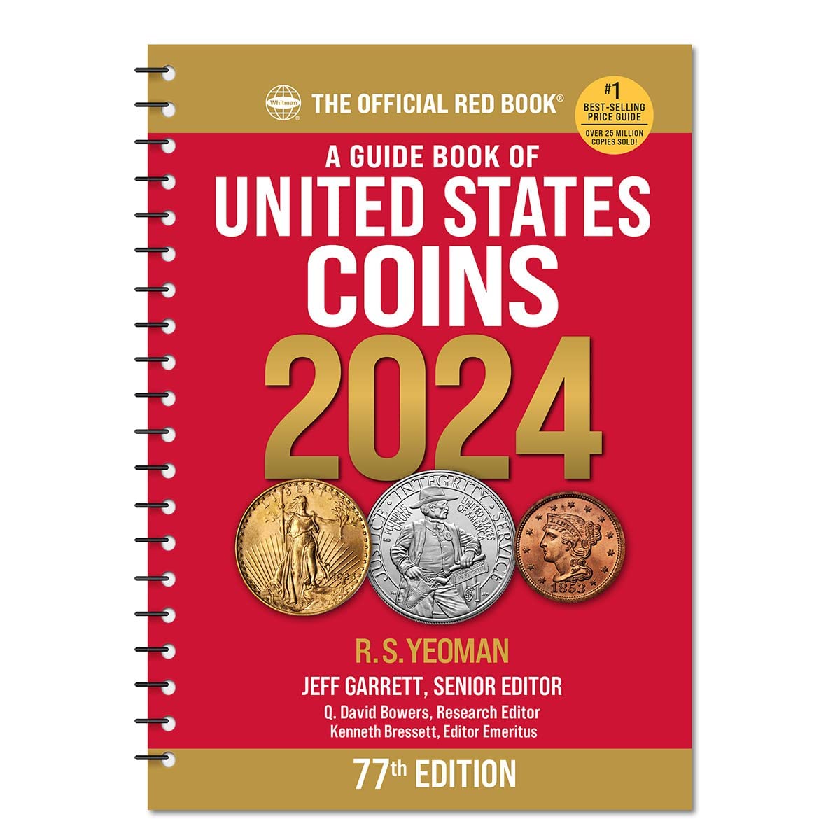 Guide Book of United States Coins 2024 Spiral "Redbook" (A Guide Book ...