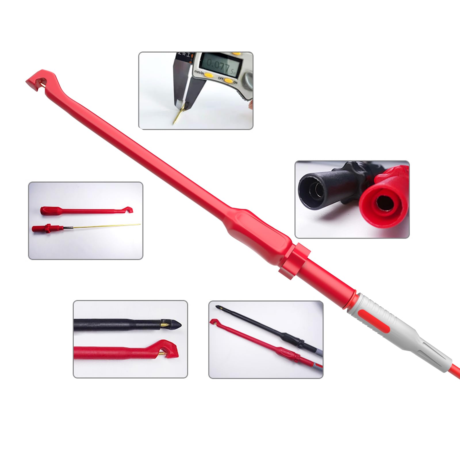 Snapklik.com : Goupchn Automotive Wire Piercing Probes 2PCS Puncture ...