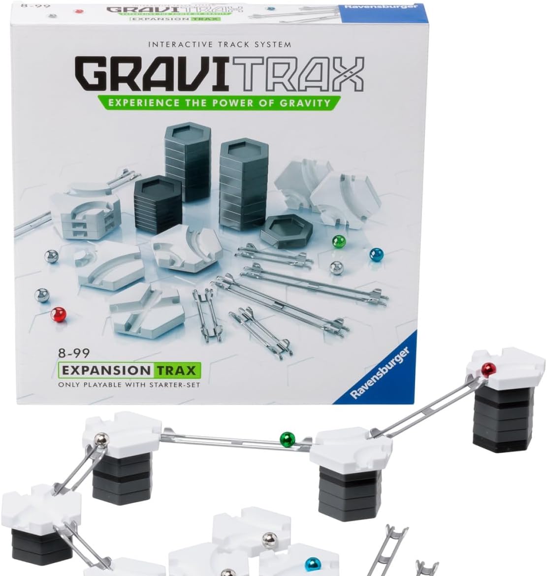 Amazon.com: Ravensburger 27601 Gravitrax Trax Expansion Set - Enhance ...