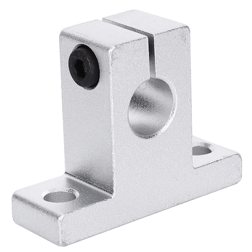4PCs SK10 Linear Shaft Support, ID 10mm/0.4in Aluminum Alloy Mounting ...