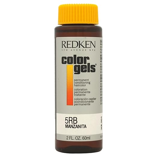 Amazon.com: REDKEN Color Gels Permanent Conditioning 5RB Manzanita Hair ...
