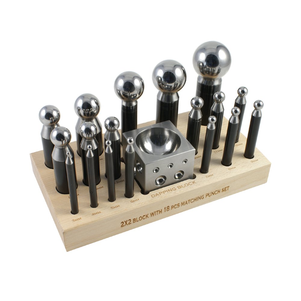 Amazon.com: Professional 20 Piece Dapping Set - 3 to 38 Millimeter ...