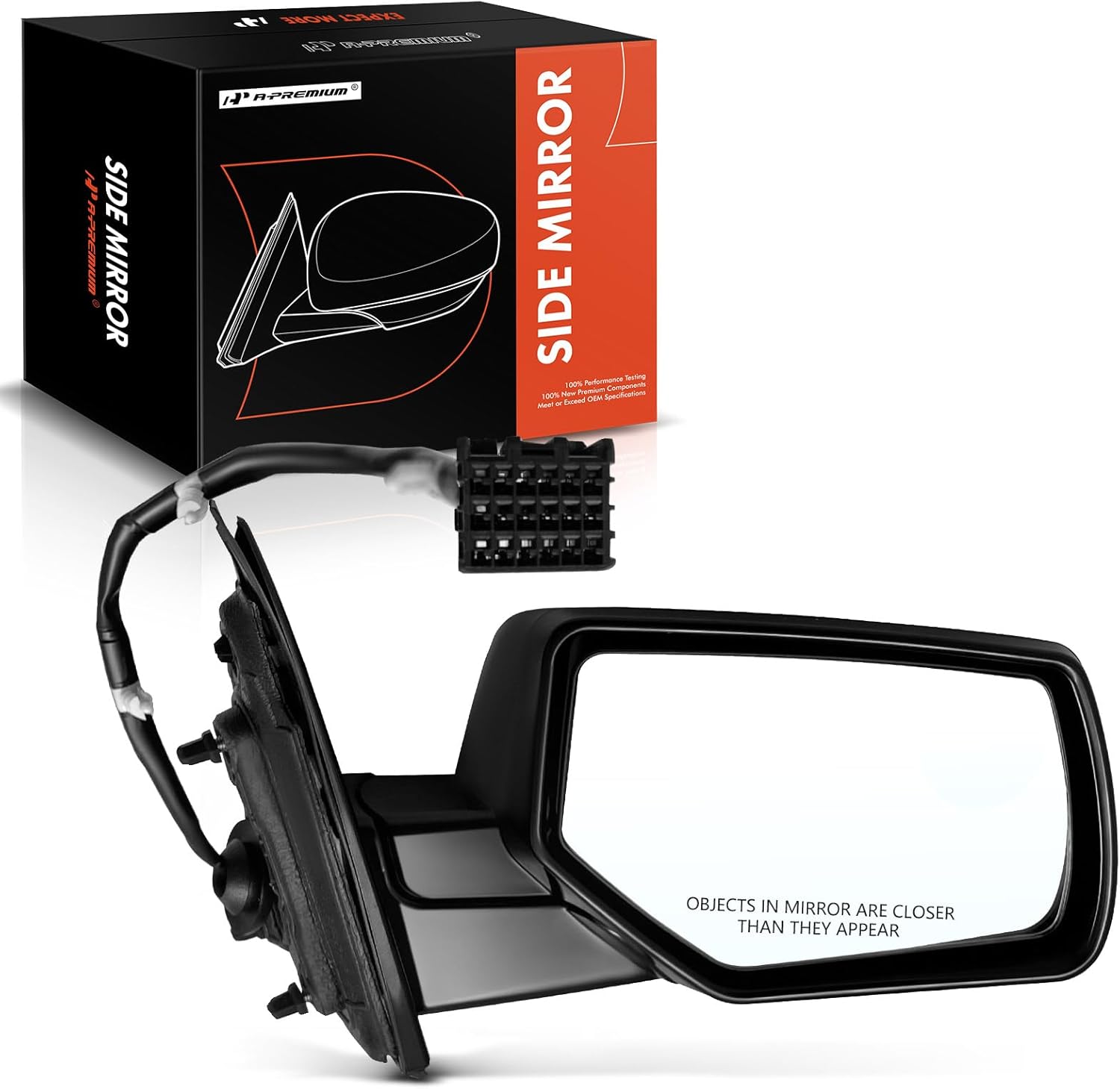 Amazon.com: A-Premium Passenger Side Power Door Mirror - Compatible ...