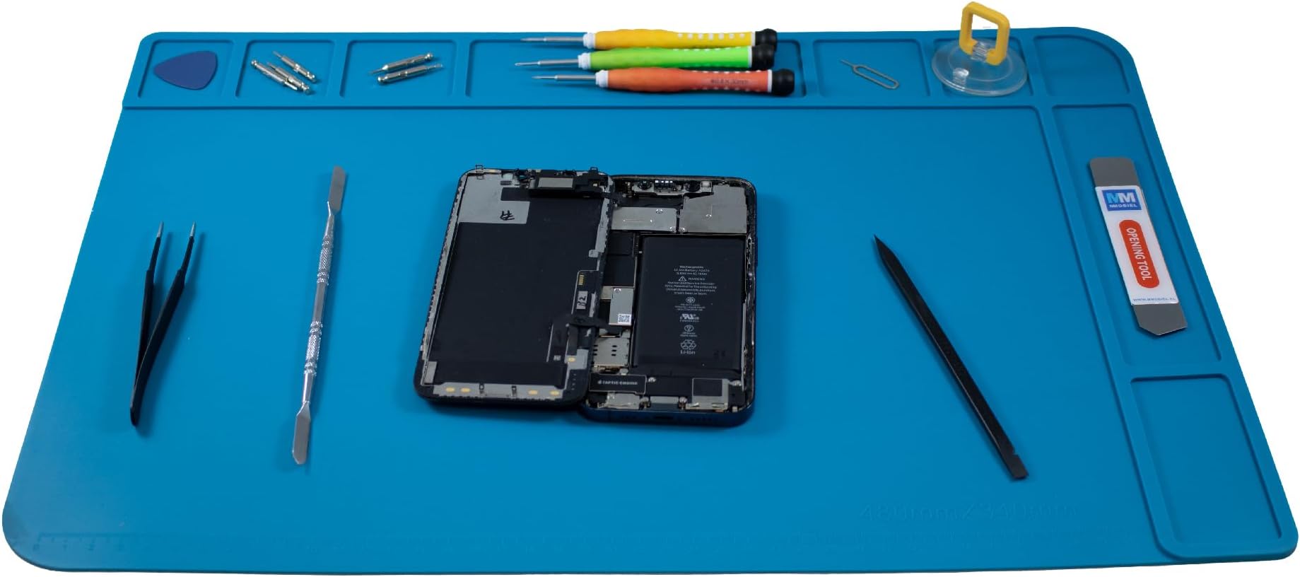 Aweohtle Lötmatte Silikon 500℃ Hitzebeständige Magnetisch Reparatur ...