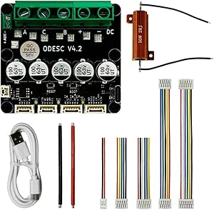 Amazon.com: Pasotim ODrive3.6 Upgraded Motor Controller Based Single ...