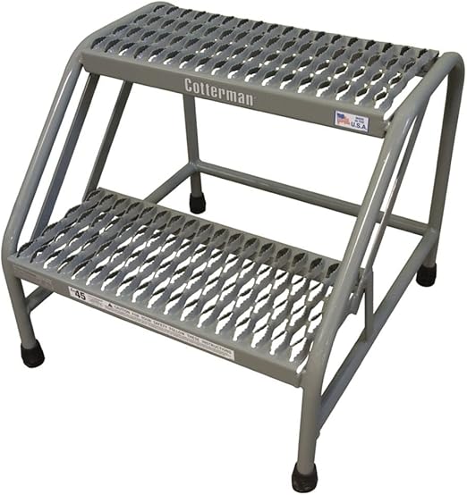 Step Stand, 20 in H, 500 lb., Steel - Stepladders - Amazon.com