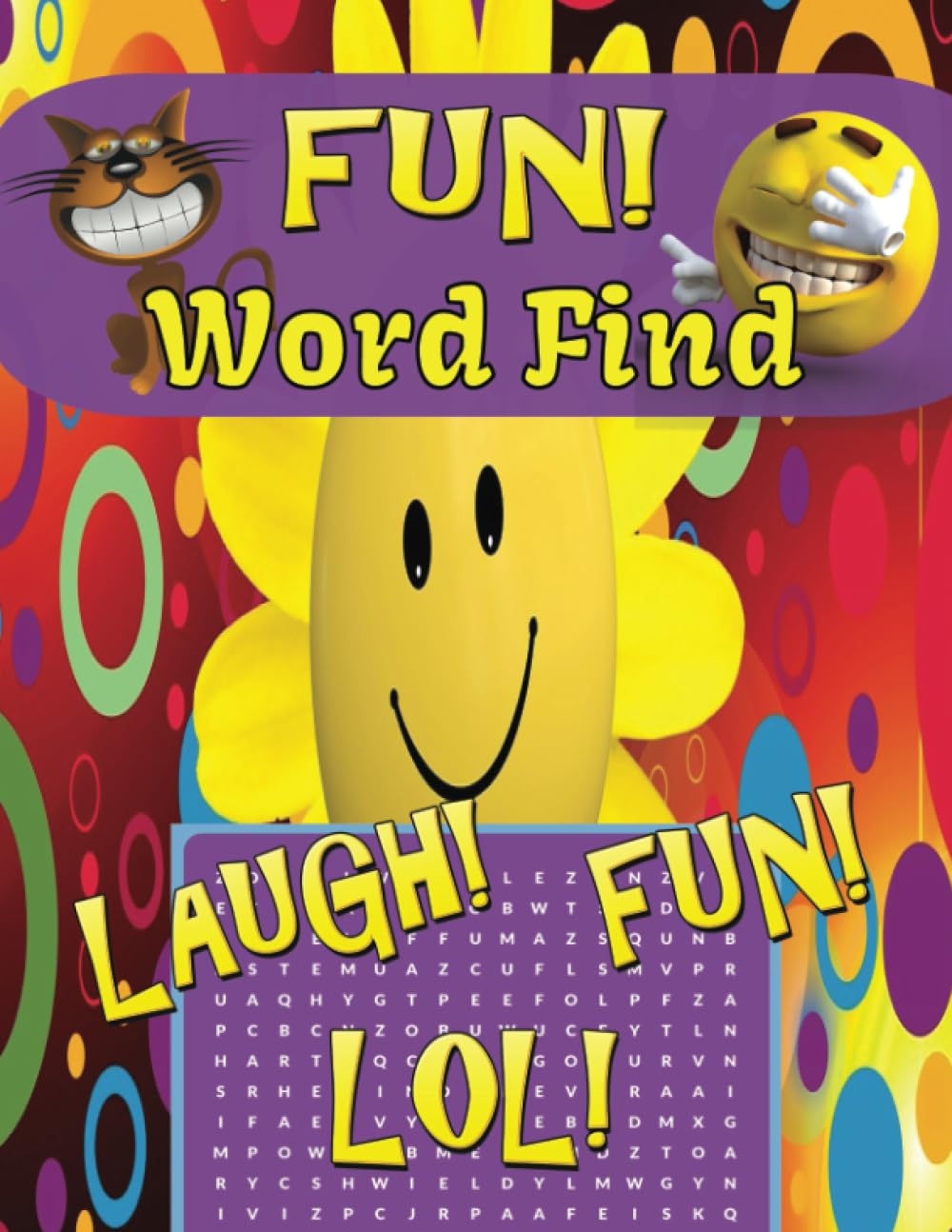 Fun Word Find: Fun! Word Find, Word Search Puzzle Game, Gift for Women ...