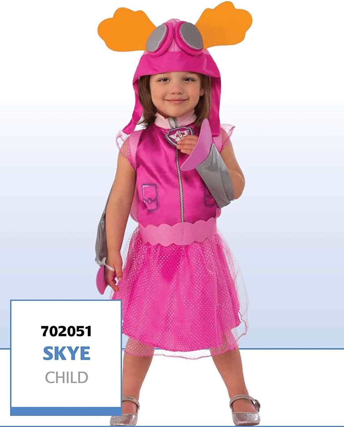 Amazon.com: Rubie's Girl's Nickelodeon Paw Patrol Classic Skye Costume ...