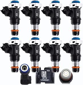 Amazon.com: Fuel Injectors 12580681 Fits 2004-2010 For Chevy GMC Buick ...
