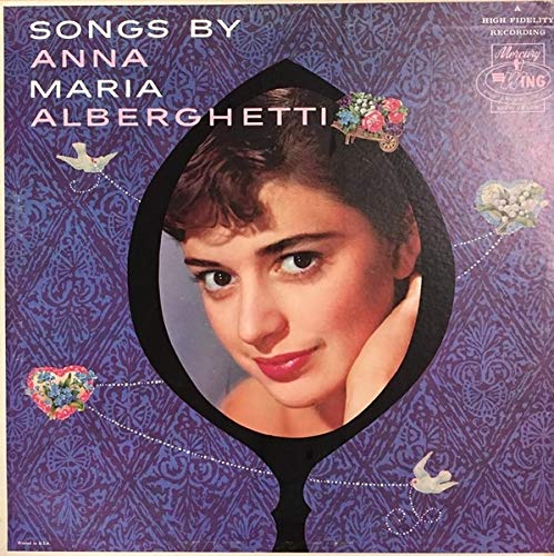 Amazon.com: Songs by Anna Maria Alberghetti Record Vinyl Album LP: CDs ...