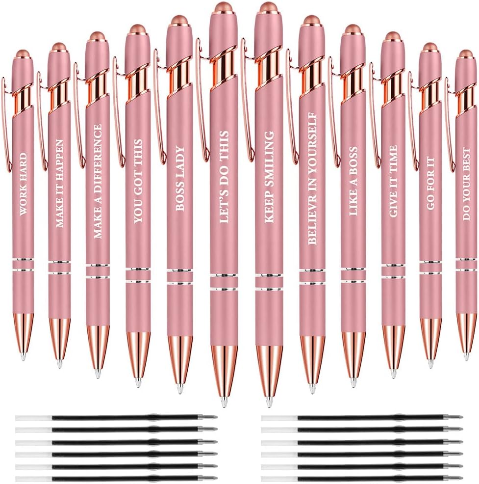 Amazon.com : Seajan Graduation Gift Inspirational Ballpoint Pen Bulk ...