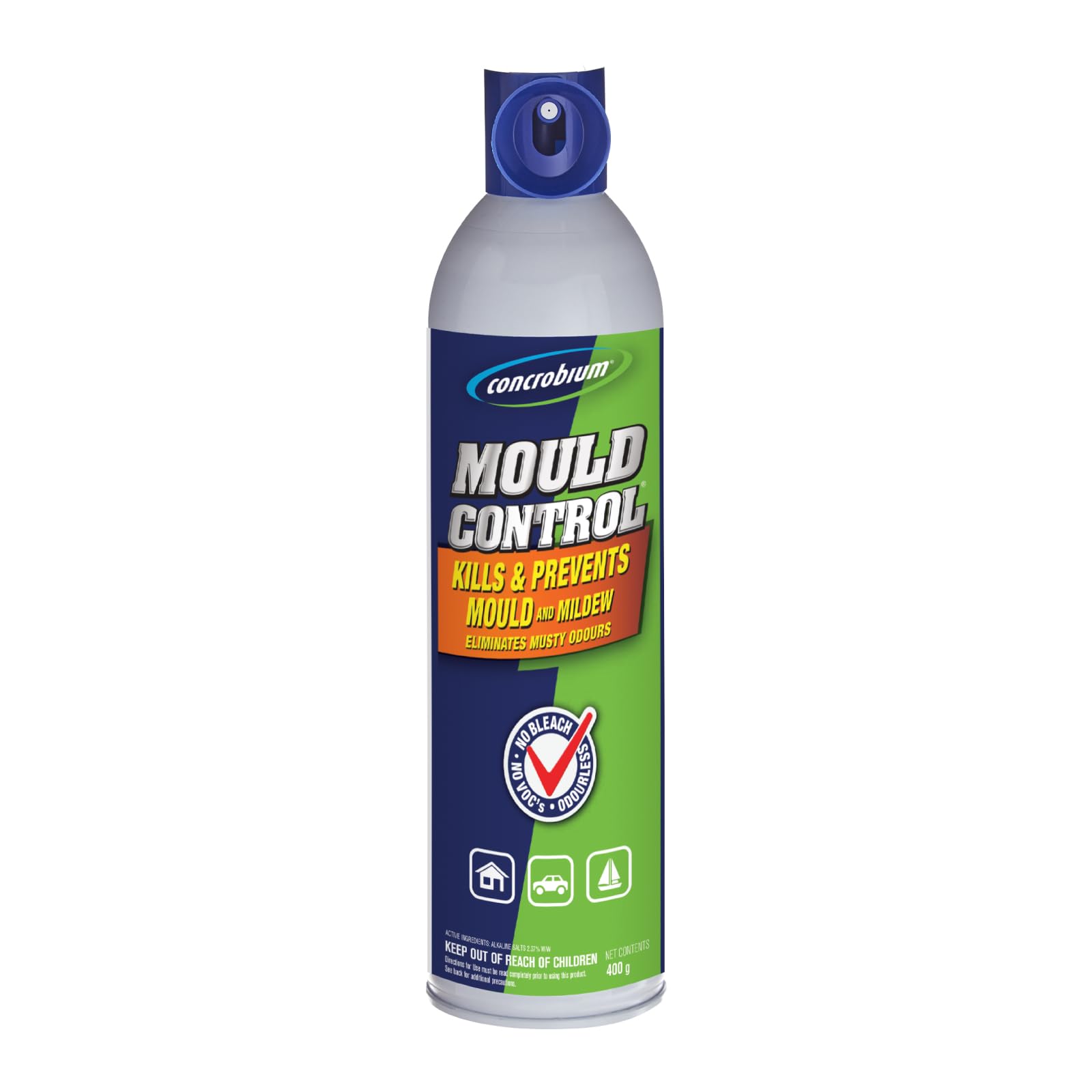 Concrobium Mould Control Spray Aerosol 400 ml – Non-Toxic & Bleach-Free ...
