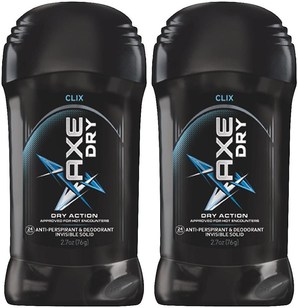 Amazon.com: AXE Invisible Solid Antiperspirant & Deodorant Stick, Clix ...