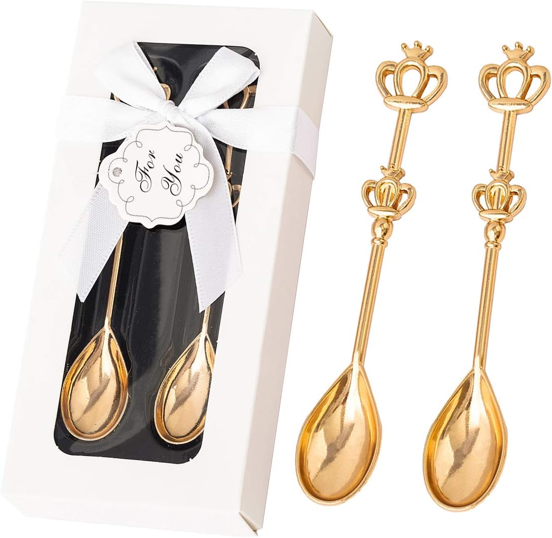 Amazon.com: 30 Packs Rose Tea Spoons for Wedding Favors,Bridal Shower ...