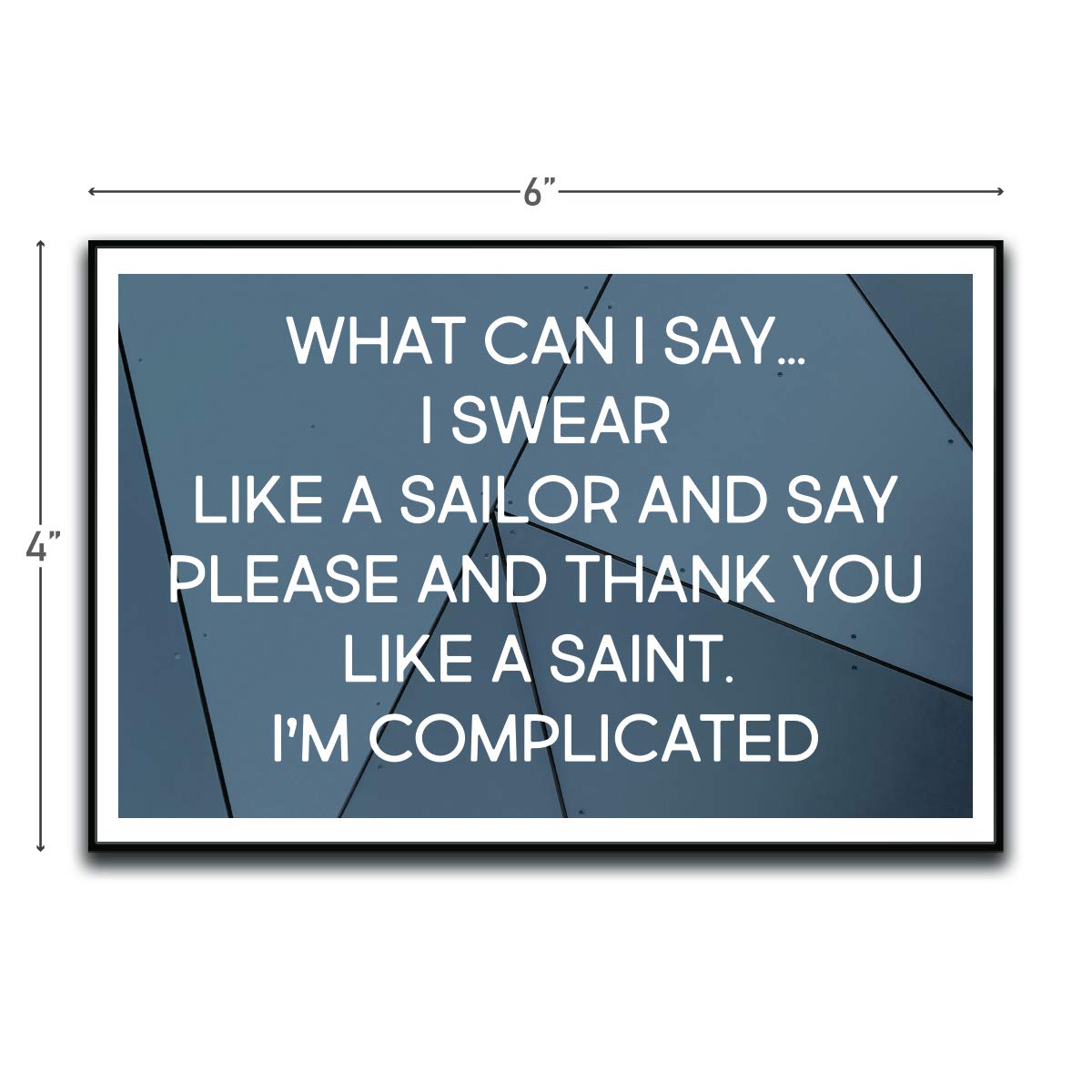 Amazon.com: I Swear Like A Sailor Please and Thank You Like A Saint ...