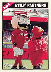 Mr. Redlegs & Mr. Gapper baseball card (Cincinnati Reds) 2015 Topps ...