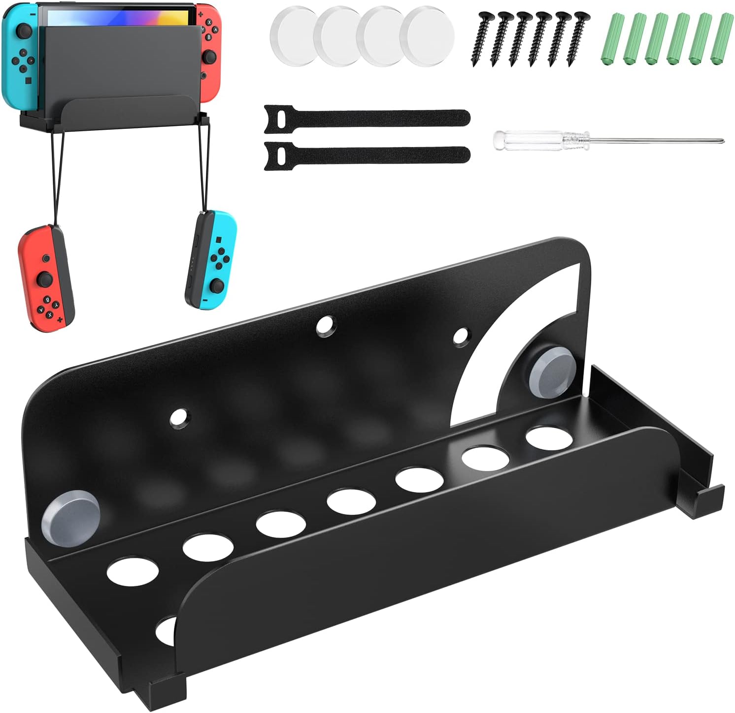 Amazon.com: TiMOVO Switch Wall Mount for Nintendo Switch OLED/Switch ...