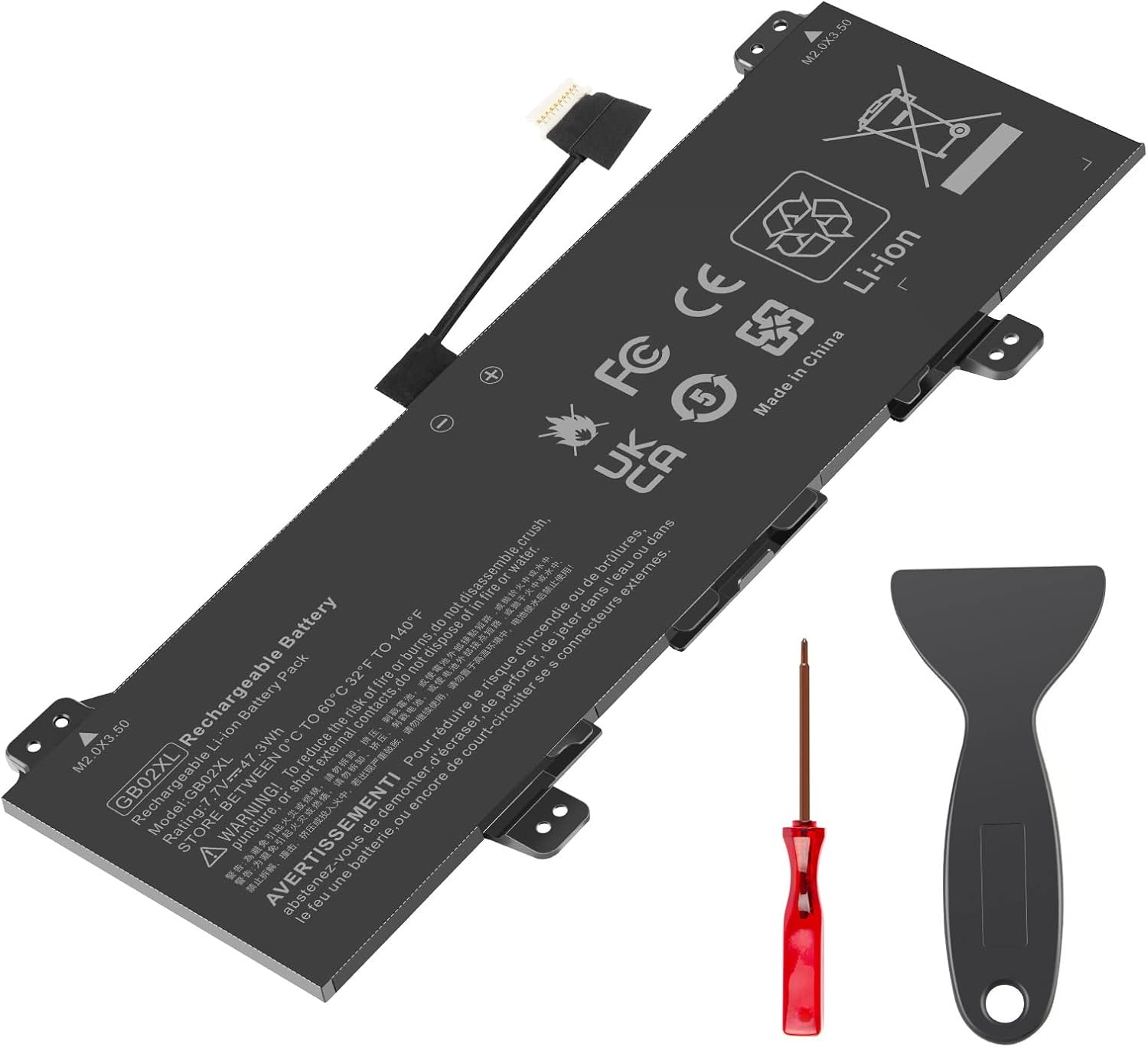 Amazon.com: AC Doctor INC Notebook Battery GB02XL for HP Chromebook 14 ...