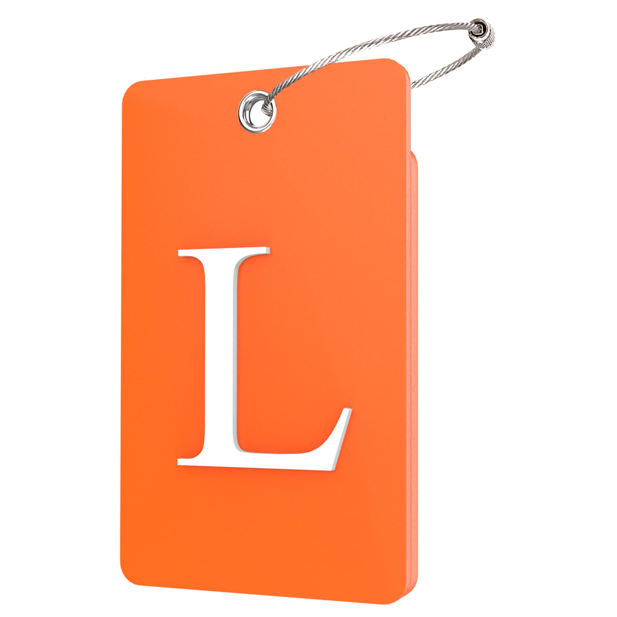 Snapklik.com : Gostwo 2 Pack Luggage Tags For Suitcases, 26 Initial ...