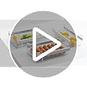 Amazon.com: vacane Large Refrigerator Drawer with Removable 28 Grid Egg ...