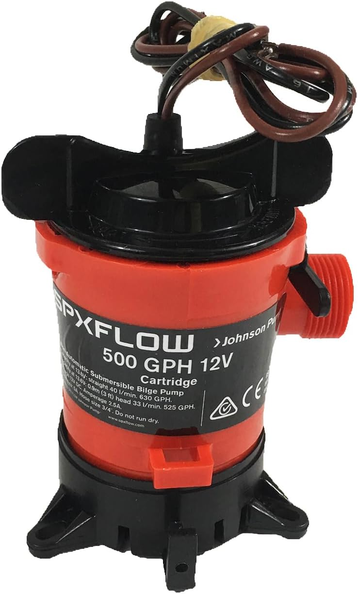 Johnson - 32503 Cartridge Bilge Pump 500 GPH, Bilge Pumps - Amazon Canada