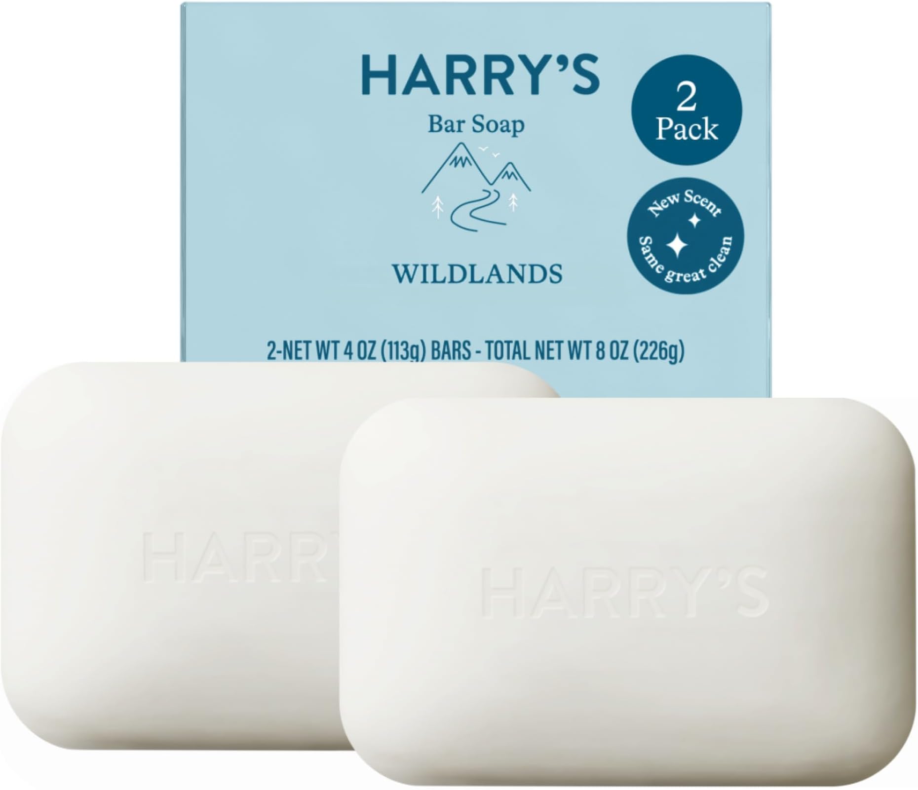 Amazon.com : Harry's Bar Soap for Men, Wildlands Scent, 4 oz. Soap Bar ...