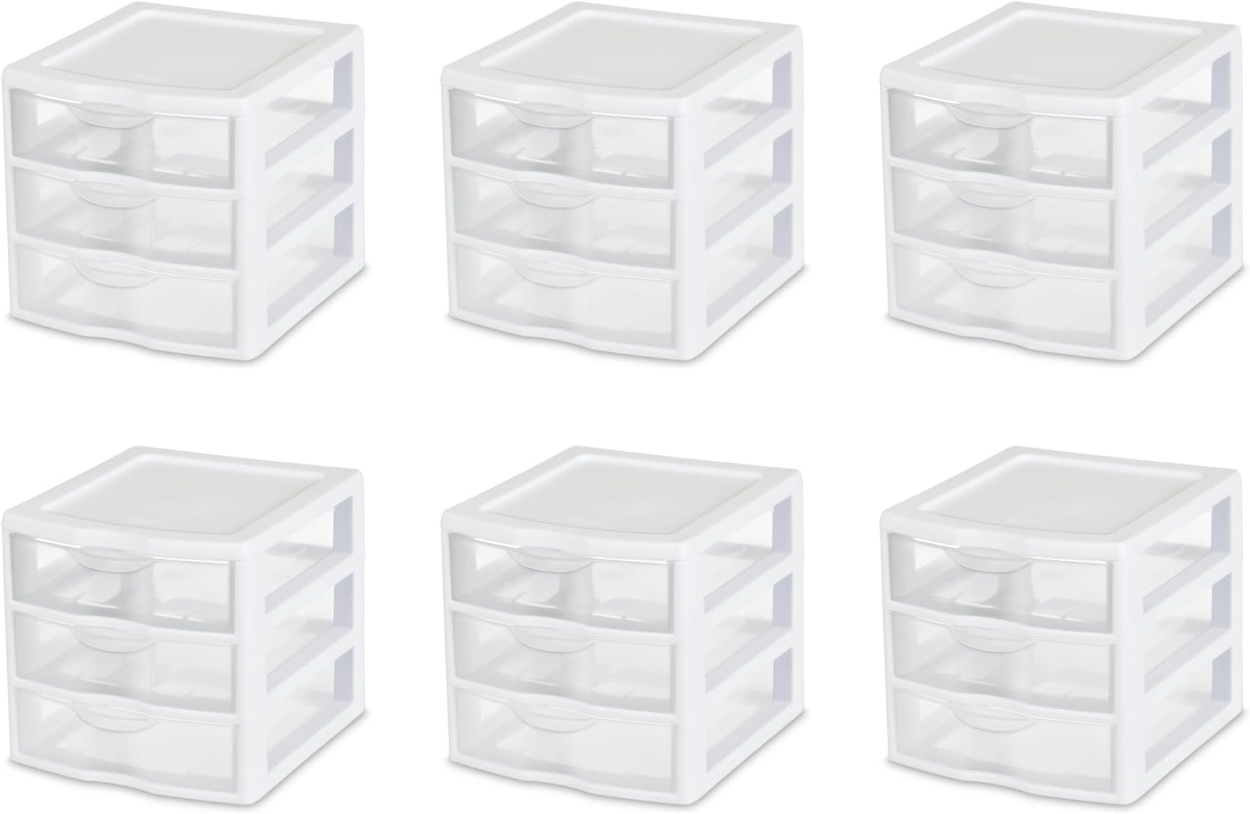 Amazon.com: Sterilite Small 3 Drawer Storage Unit-8.5"X7.25"X6.875 ...