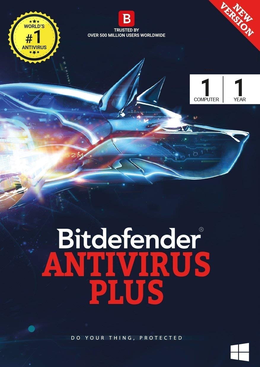 Bitdefender Antivirus Plus Latest Version - 1 devices-1 year (Voucher ...