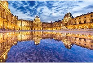 Amazon.co.jp: Louvre France - Puzzle 500/1000/1500/2000/3000/4000 Adult ...