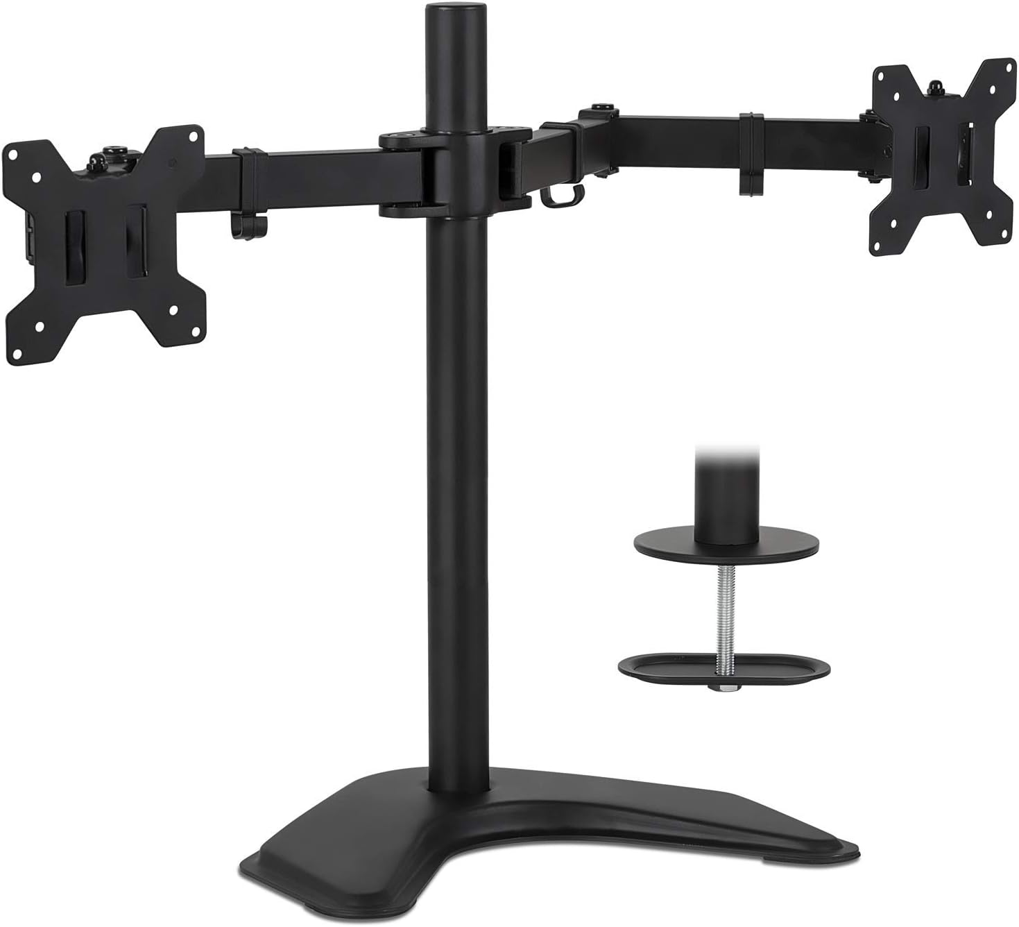Amazon.com: Mount-It! Dual Monitor Stand for Desk - 2 Screen Mount for ...