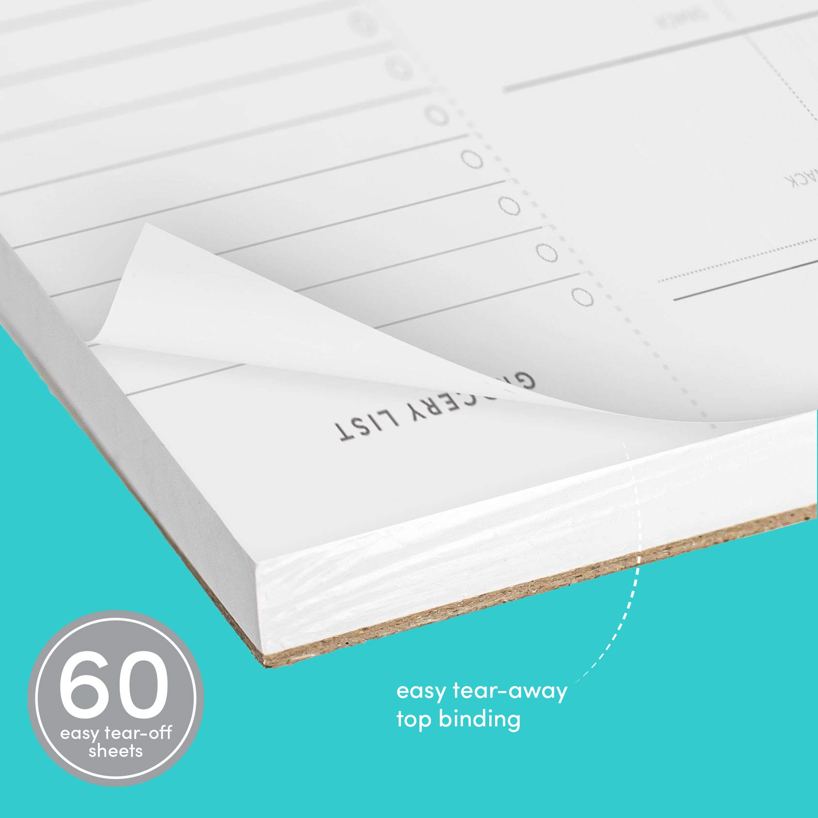 Buy Weekly Meal Planner Notepad With Perforated Grocery List Food buy-weekly-meal-planner-notepad-with-perforated-grocery-list-food