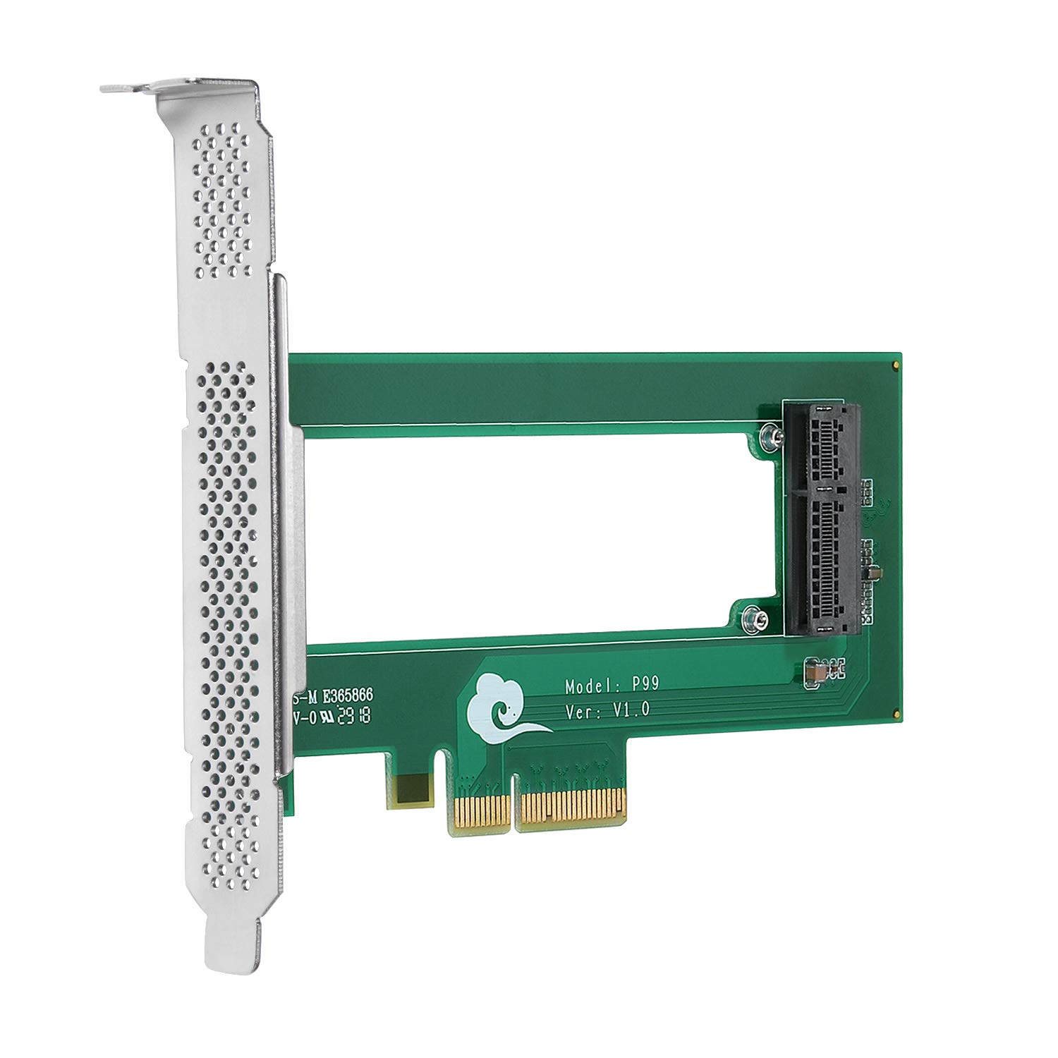 Funtin PCIe NVMe Ruler 1U EDSFF Short SSD Adapter : Amazon.in ...