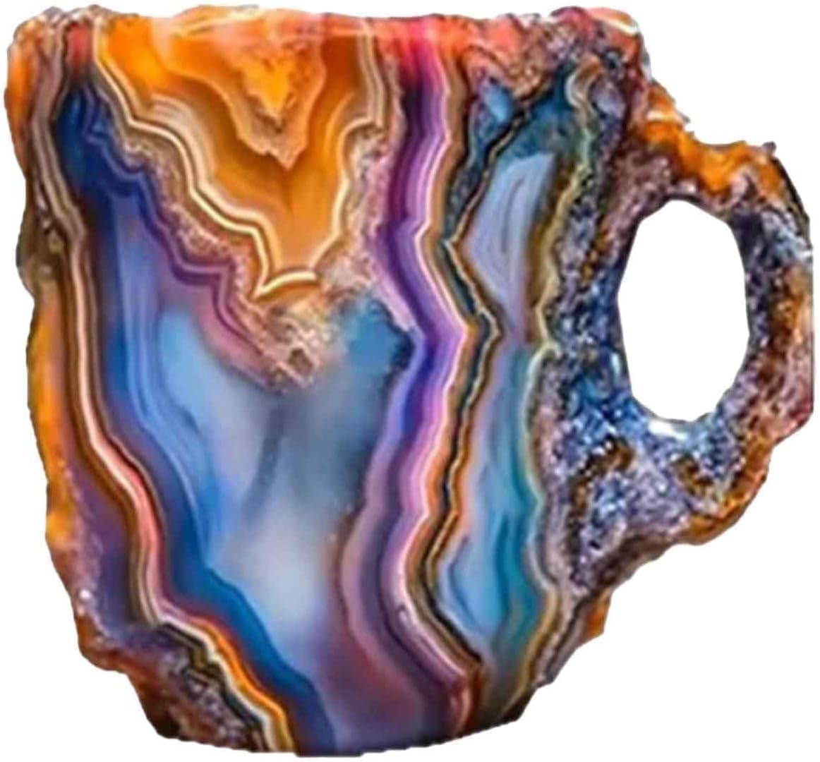 Amazon.com | Mineral crystal coffee mug,mug, natural mineral crystal ...